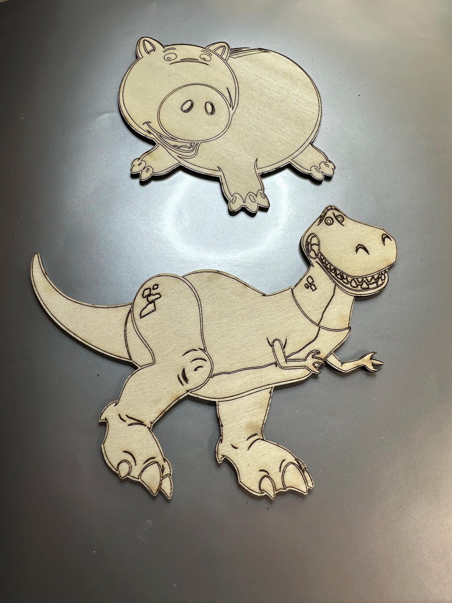 Toy Story Handcrafted Laser-cut Wooden Figures for Endless Imagination ...