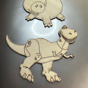 Toy Story Handcrafted Laser-cut Wooden Figures for Endless Imagination ...