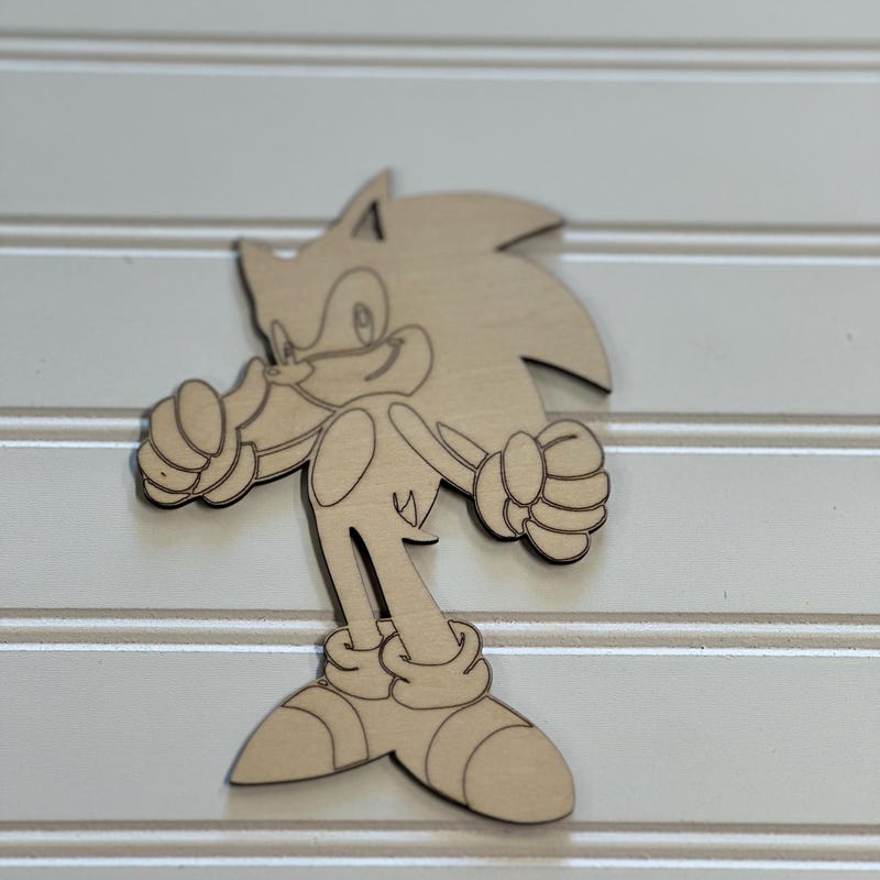 Sonic Cutouts - Etsy