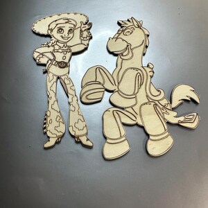 Toy Story Handcrafted Laser-cut Wooden Figures for Endless Imagination ...