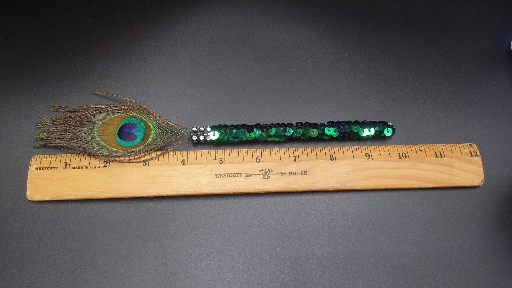 12 Peacock Feather PEN FAVOR for Weddings, Sweet 16, Bridal Shower ...