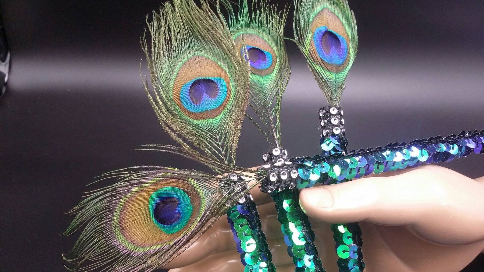 12 Peacock Feather PEN FAVOR for Weddings Sweet 16 Bridal | Etsy