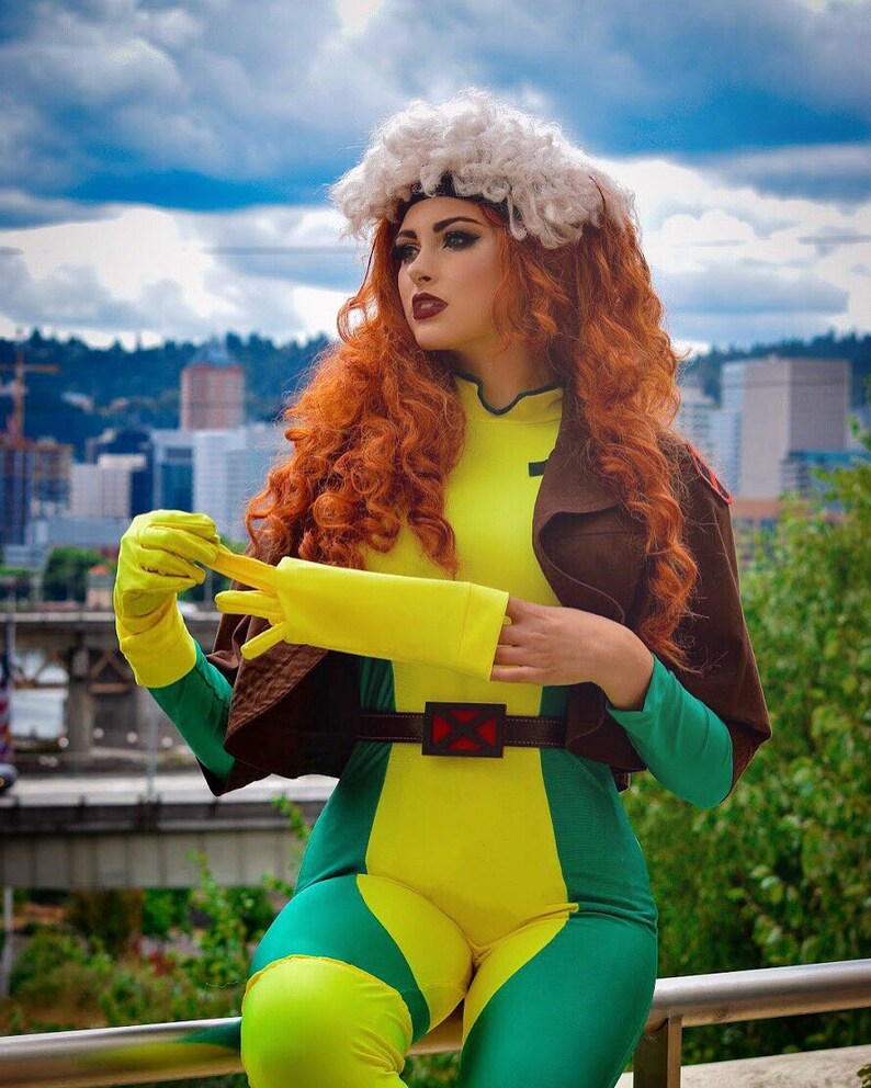 Rogue X-men Inspired Wig - Etsy