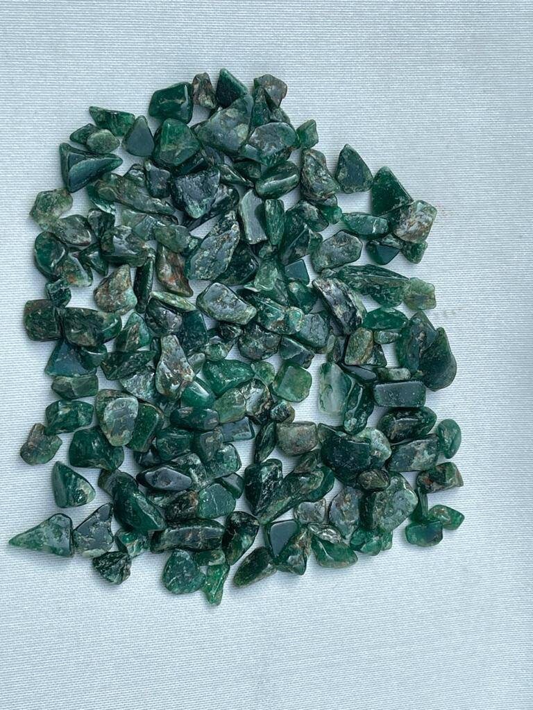 VERDITE Inlay Chips Tumbled & Polished Undrilled Used in - Etsy