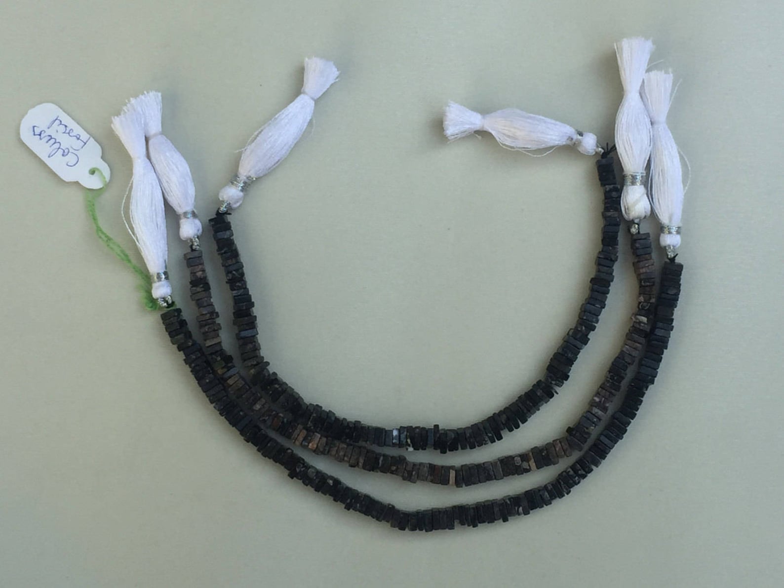 3 Strands of Collus Fossil Square Beads 5-7mm Each 8" - Etsy