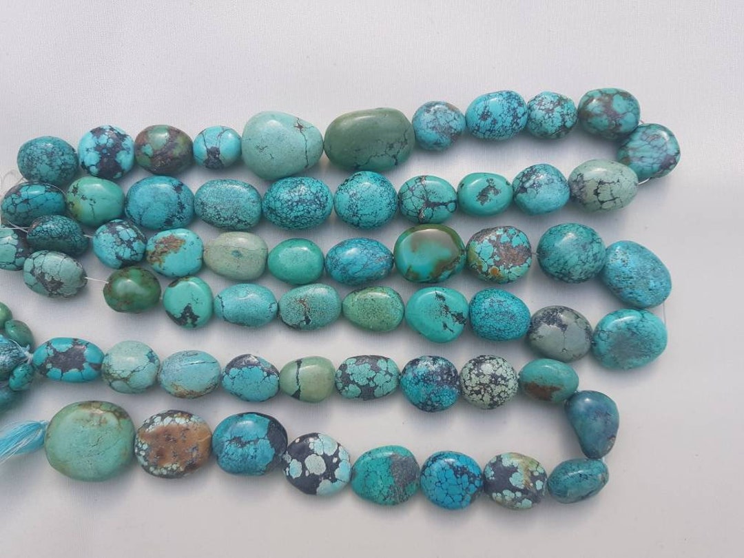 Natural Turquoise Nugget Beads (19x17 to 28x20mm) (pack of 5pcs) - Etsy