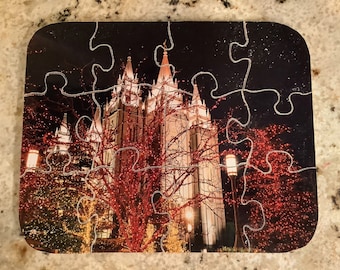 Temple Puzzle, Primary Temple Puzzle, Primary Gift, Gospel Learning ...