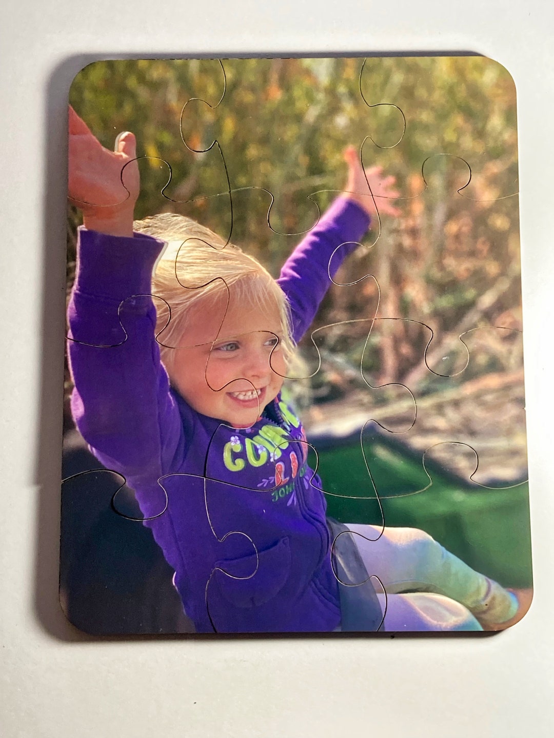 Custom Photo Wood Puzzle: Personalized Keepsake Gift - Etsy