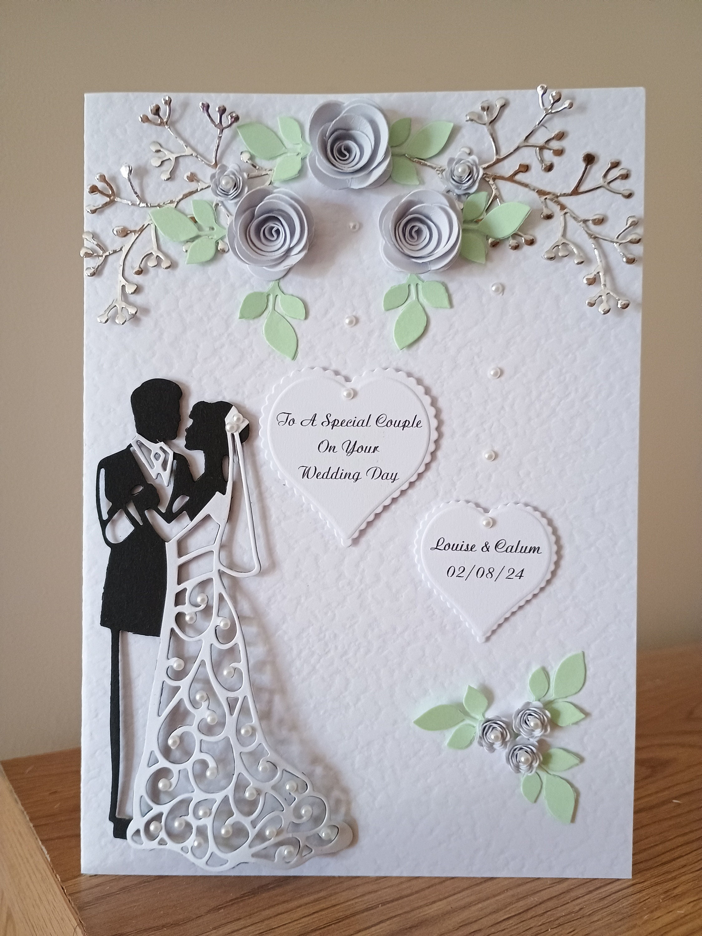 Handmade Wedding Card Ideas Handmade Wedding Cards – A Stamping