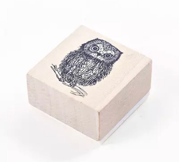 Wooden Stamps wild animals | Etsy