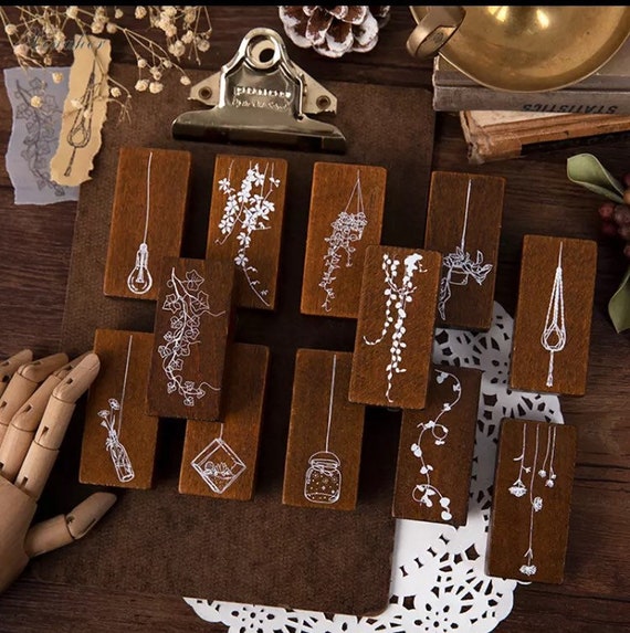 Wooden Stamps | Etsy