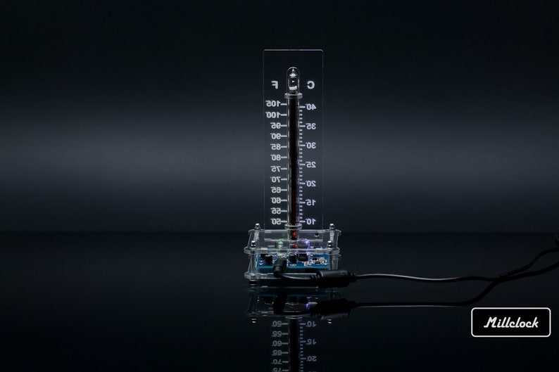 IN-13 nixie tube thermometer NIXIETHERM fully assembled RGB | Etsy