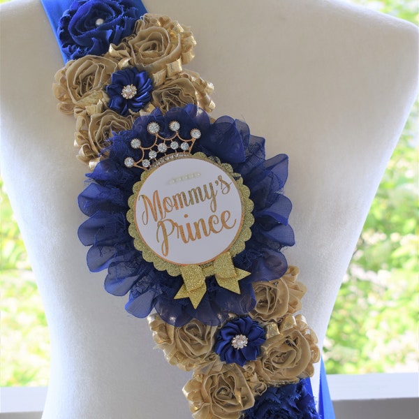 Royal Blue Sash - Etsy