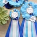 Blue Boy Baby Shower Royal Lavender Blue Mommy to Be Ribbon - Etsy