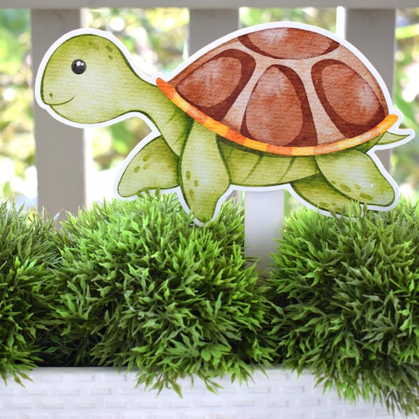 Turtle Cake Topper - Etsy
