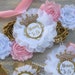 Pink Gold Princess Flower Sash Pink Gold Maternity Sash Pink - Etsy