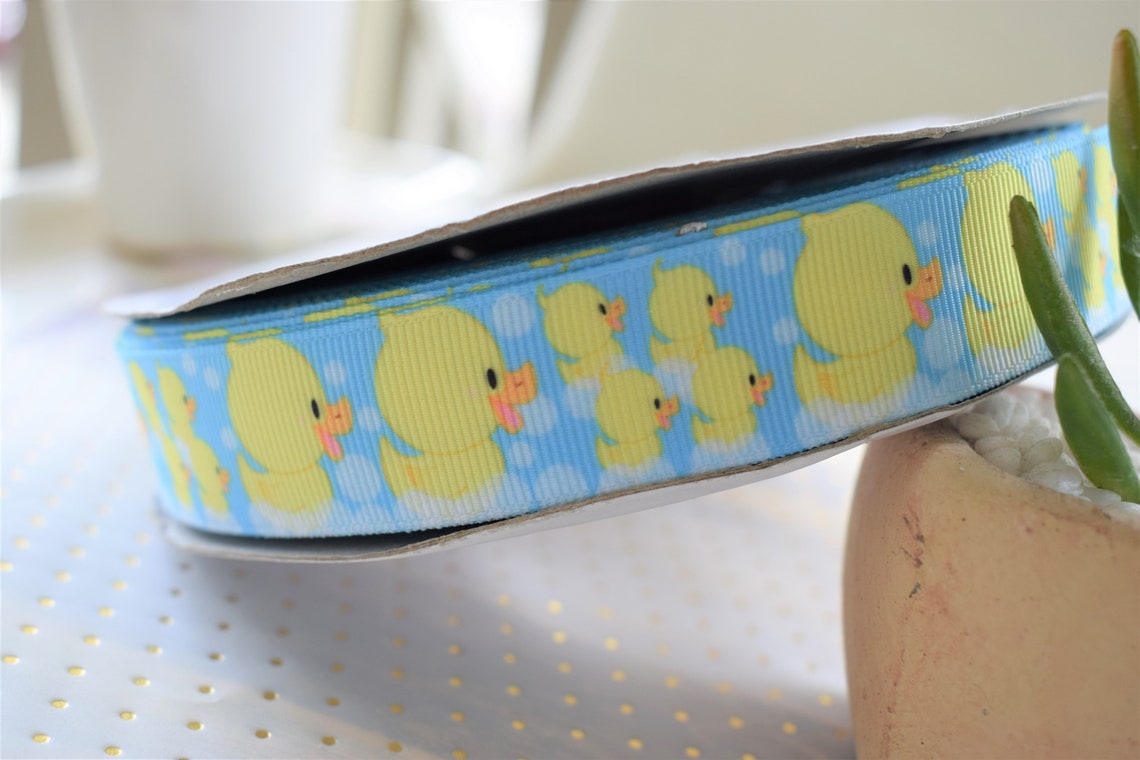 Rubber Ducky Baby Shower Ribbon Gender Reveal Baby Boy | Etsy