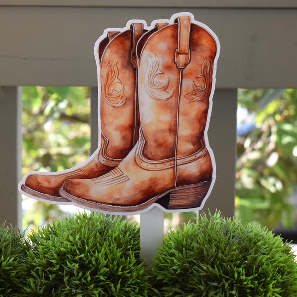 Boots Cake Topper - Etsy