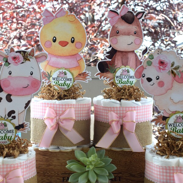 Farm Diaper Cakes - Etsy