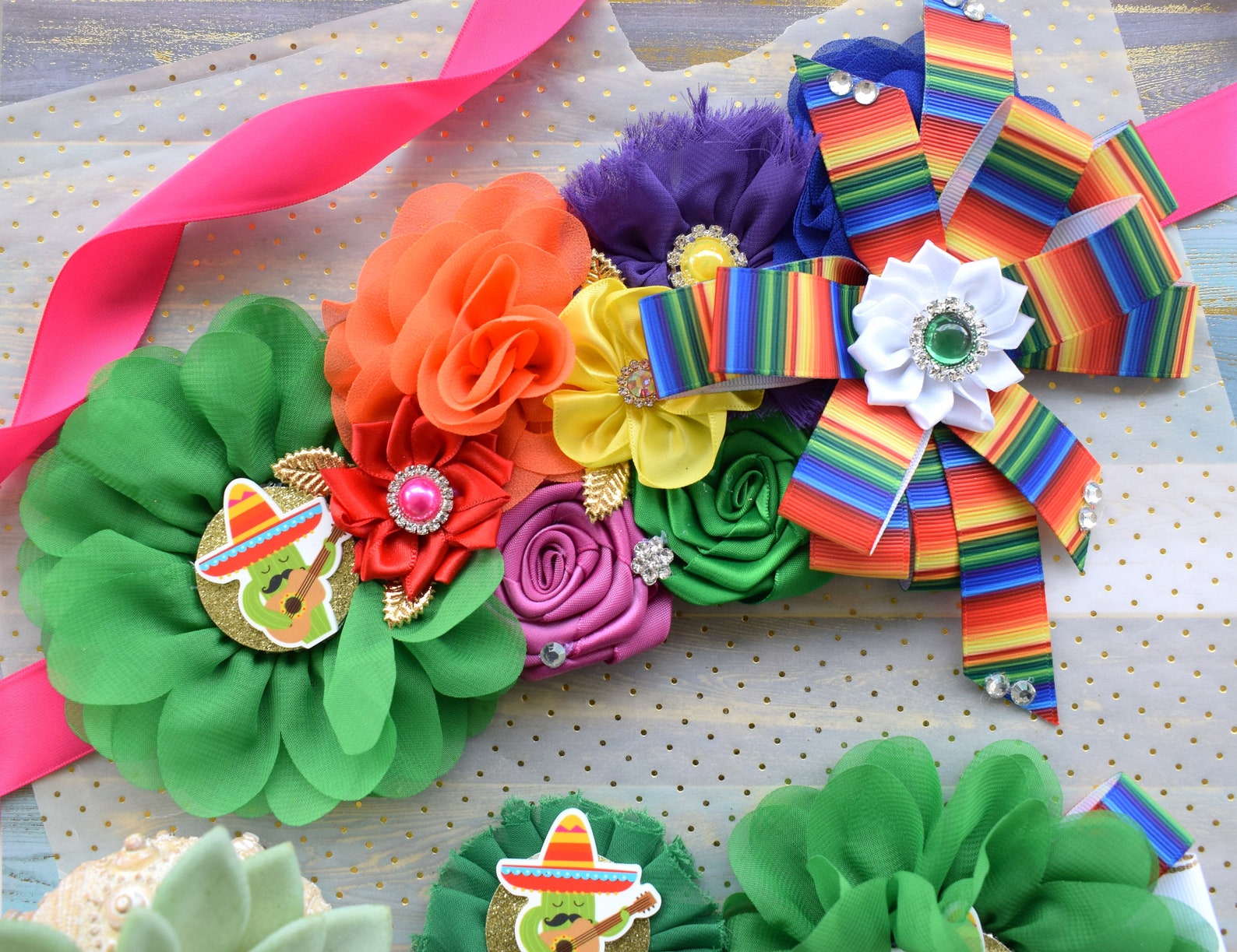 Fiesta Serape Baby Shower, Fiesta Mommy to Be Sash, Mexican Daddy to Be ...