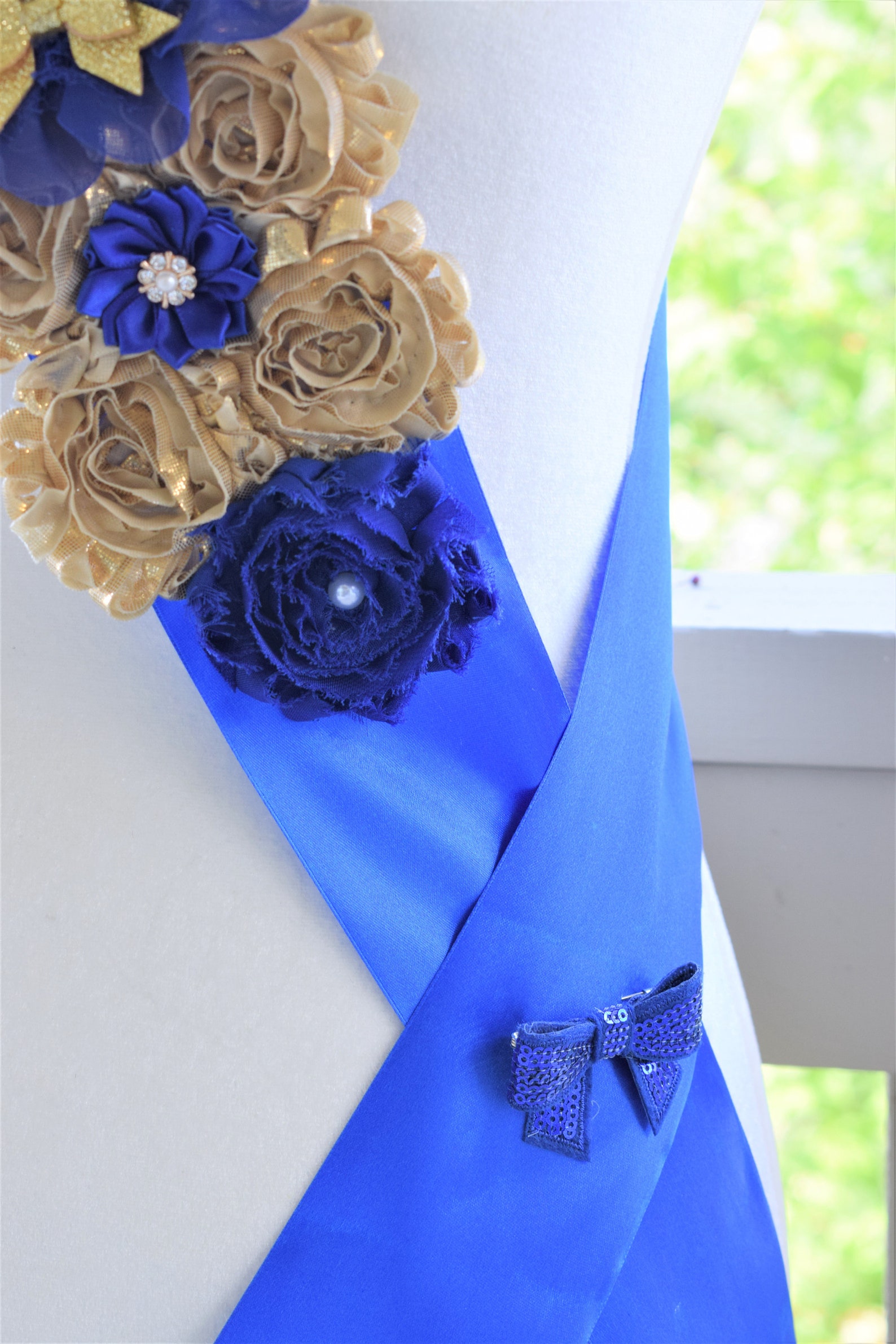 Royal Gold Prince Shoulder Sash, Royal Gold Shoulder Sash, Royal Gold ...