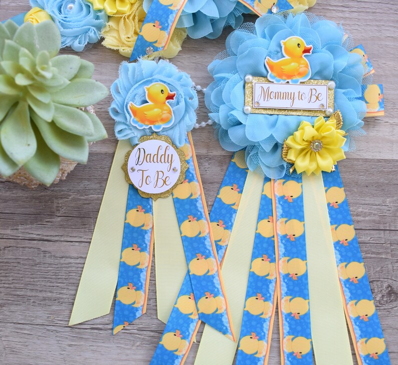 Boy Ducky Baby Shower Ducky Maternity Sash Rubber Duck Mommy - Etsy