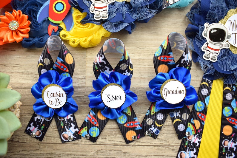 Planets and Space Baby Shower, Space Maternity Sash, Out of Space Mommy ...