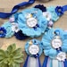 Blue Boy Baby Shower Royal Lavender Blue Mommy to Be Ribbon - Etsy