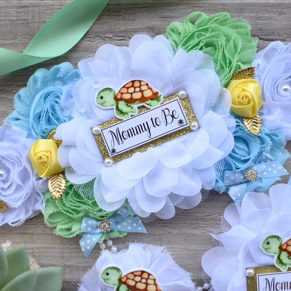 Baby Shower Sea Turtle Corsage - Etsy