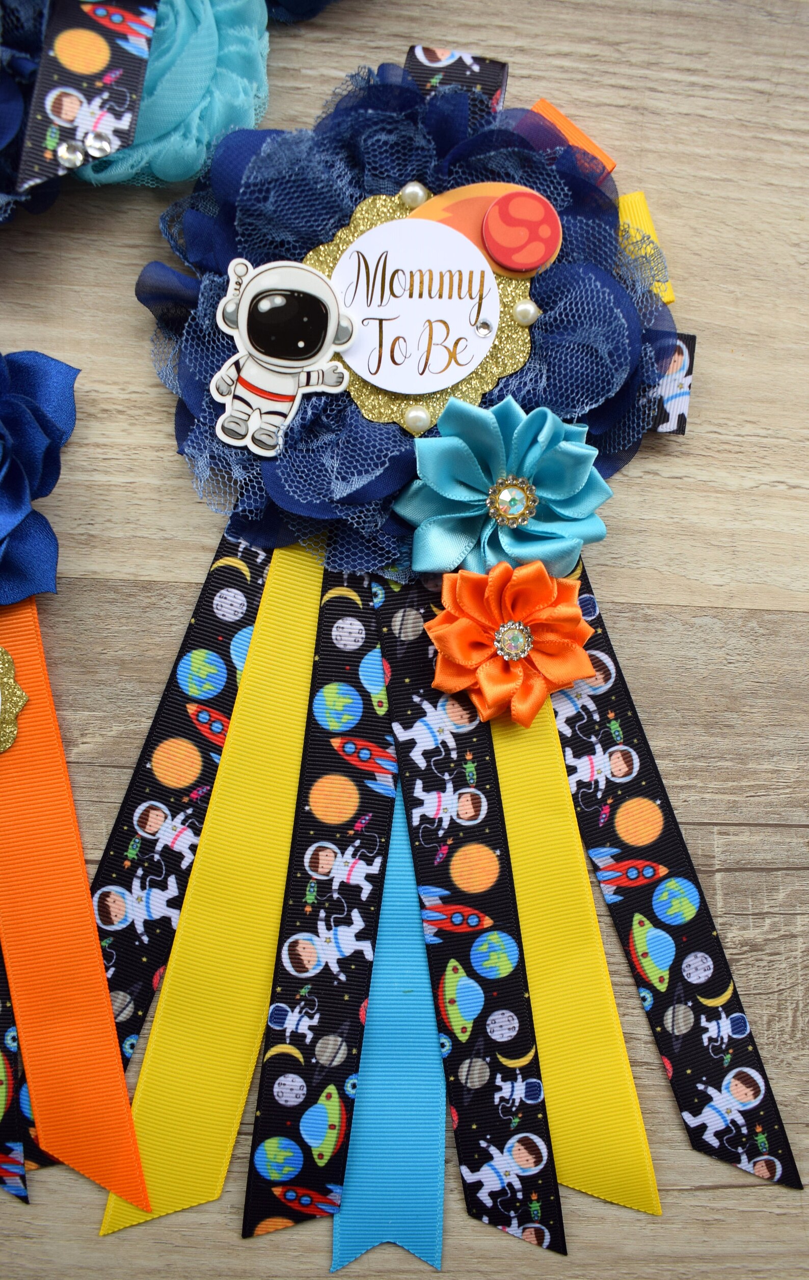 Planets and Space Baby Shower, Space Maternity Sash, Out of Space Mommy ...