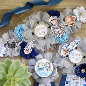 Astronaut Space Baby Shower, Planets Maternity Sash, Out of Space Mommy ...