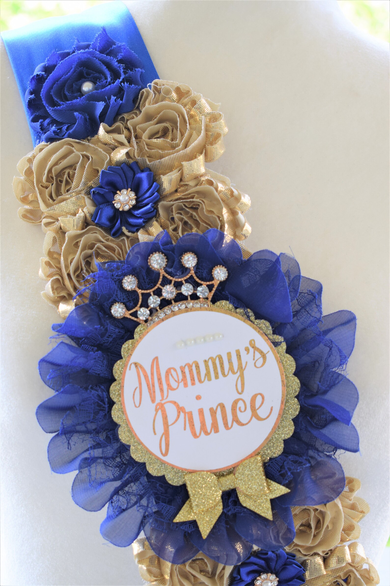 Royal Gold Prince Shoulder Sash Royal Gold Shoulder Sash | Etsy