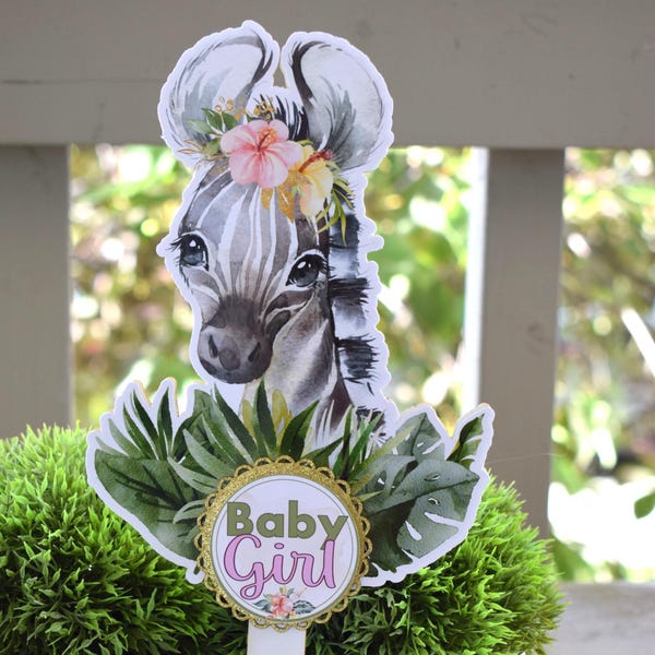 Zebra Diaper Cake - Etsy