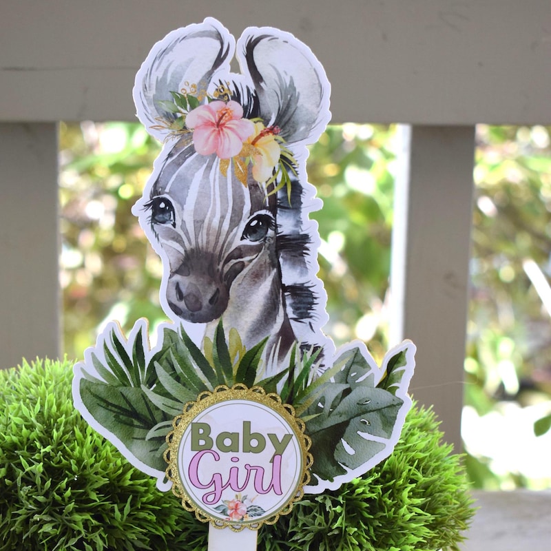 Zebra Diaper Cake - Etsy