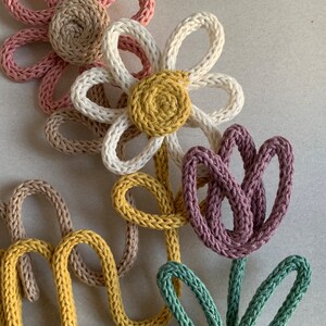 Knitted Mothers Day Sign Wire Word Cord Knit Rope Mothers Day Gift for ...