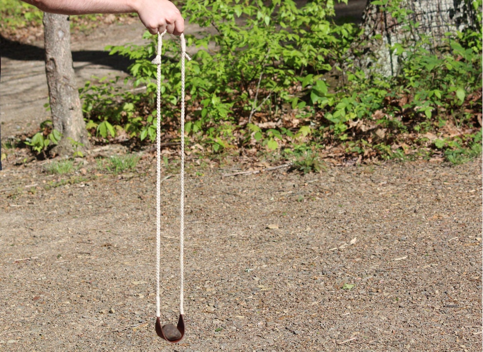 Rock Sling Shepherd's Sling Historic Weapon Natural and Historically ...