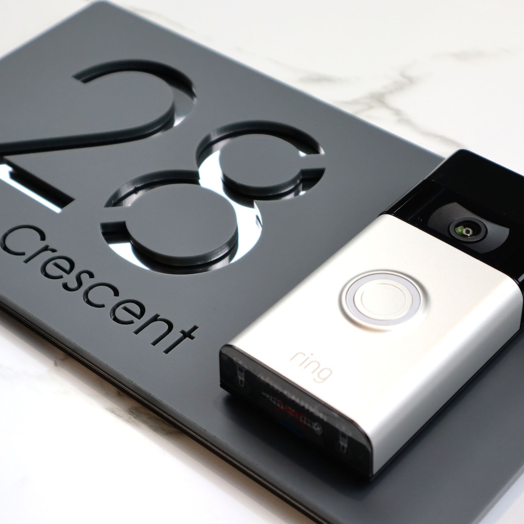 K Smart Sign | Bellissima DB | Ring Nest Video Bell Mounting Laser Cut ...