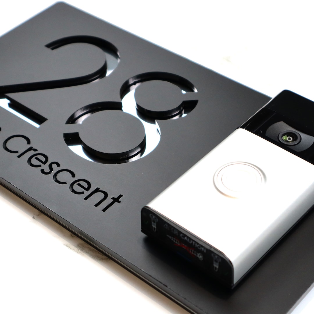 K Smart Sign | Bellissima DB | Ring Nest Video Wifi Bell Mounting Plate ...