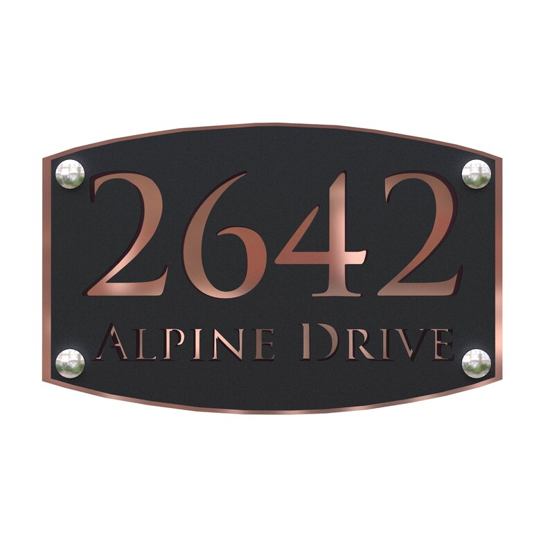 K Smart Sign Carino Laser Cut House Signs Numbers Matt - Etsy