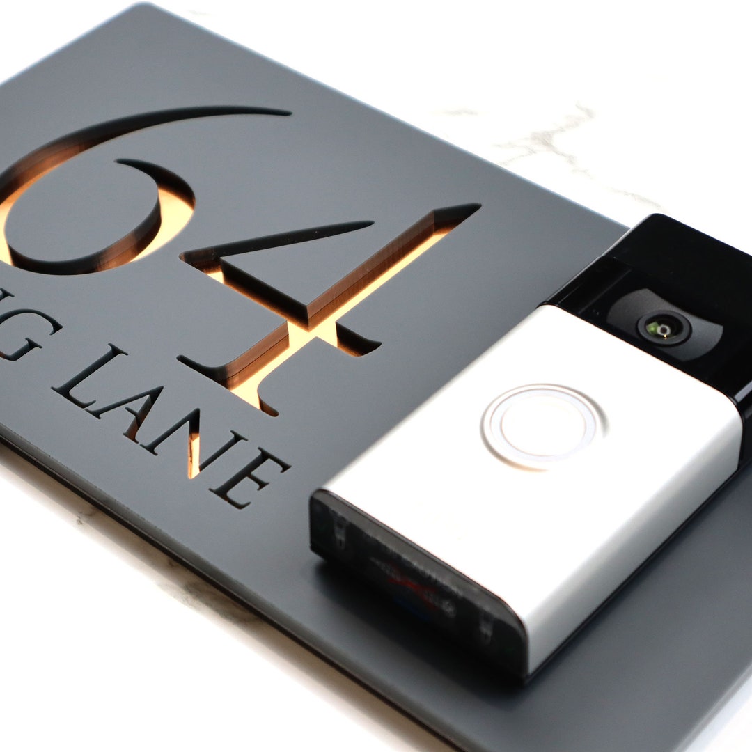 K Smart Sign | Bellissima DB | Ring Nest Video Wifi Bell Mounting Plate ...