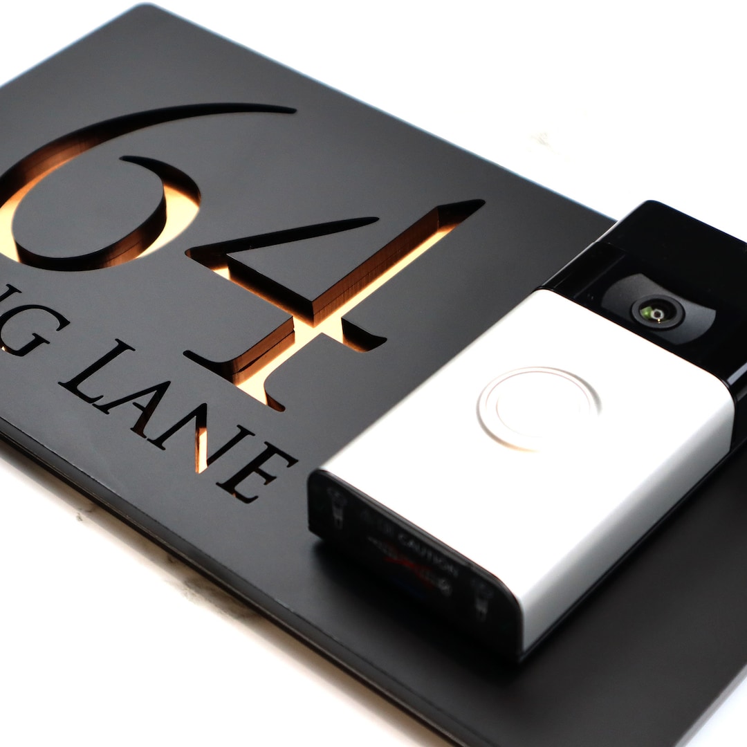 K Smart Sign | Bellissima DB | Ring Nest Video Wifi Bell Mounting Plate ...