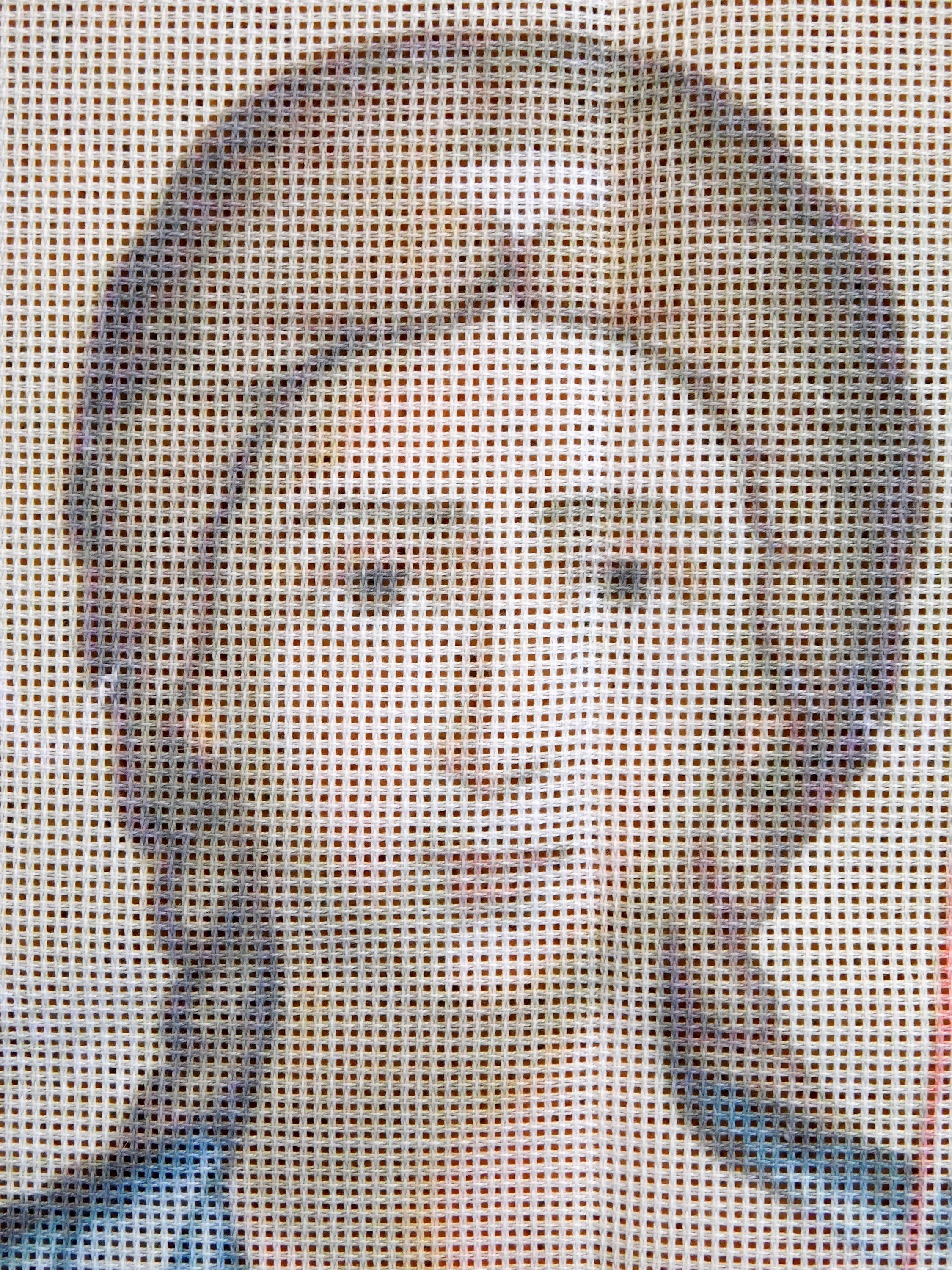 Scheme On Canvas For Cross Stitch ARCHANGEL MICHAEL Etsy