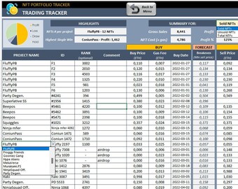 Portfolio Tracker Excel - Etsy
