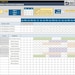 Employee Rotation Schedule Excel Template: Staff Planner Worksheet - Etsy