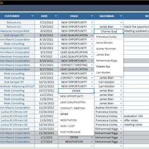 CRM Template | Google Sheets | Customer Relationship Management - Etsy