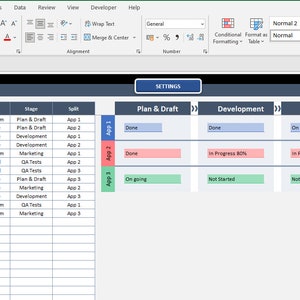 Roadmap Template Excel Template Product Planning Process Management ...