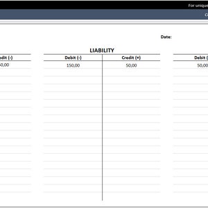 T-chart Excel Template | T-chart Maker Template | Excel Template ...