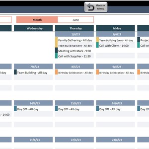 Time Blocking Excel Template: Weekly & Monthly Planner (printable) - Etsy