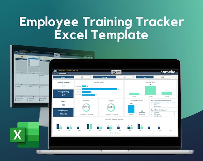 Certification/training Tracker Excel Template - Etsy Canada