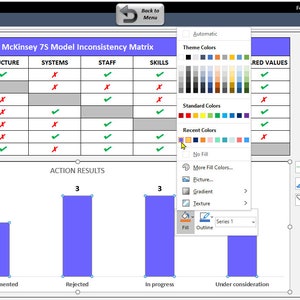 Mckinsey 7S Template | Excel Template | Mckinsey 7S Model | Business ...
